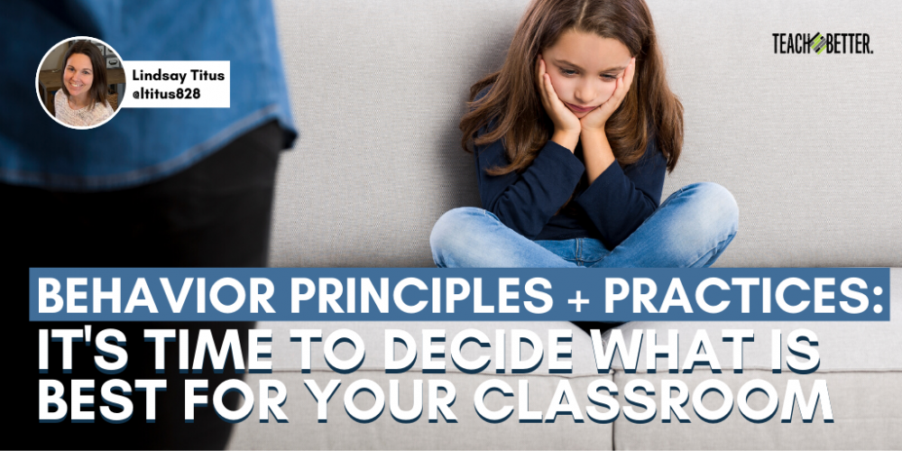 Behavior Principles + Practices: It's Time to Decide What is Best for ...