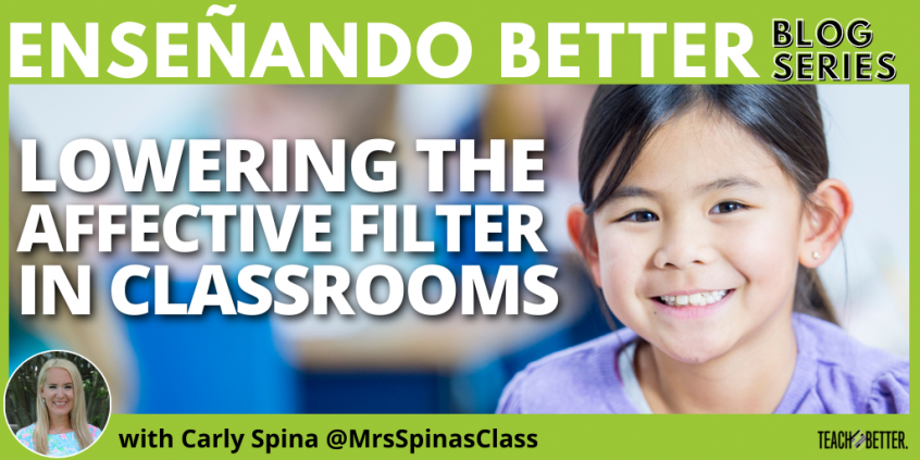 Lowering the Affective Filter in Classrooms - Teach Better