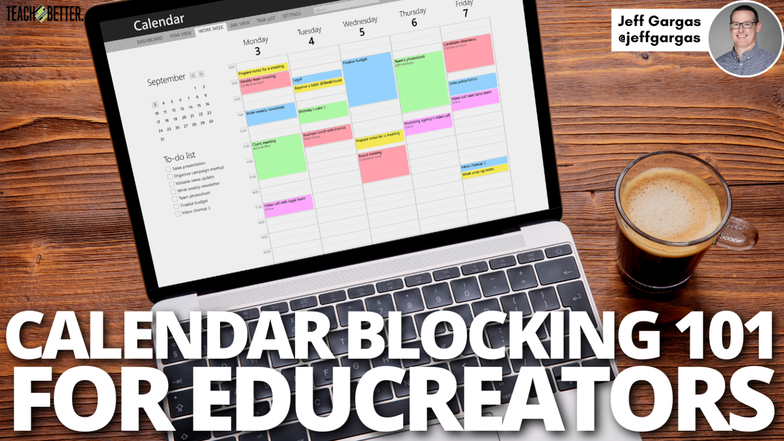 Calendar Blocking 101 for EDUcreators - Teach Better